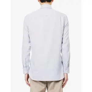 Dunhill Spread-collar Regular-fit Cotton Shirt