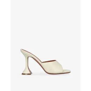 Amina Muaddi Logo Mules Clogs For Women