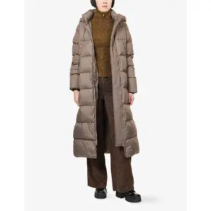 Canada Goose Mystique Long Puffer Jacket - Taupe Grey