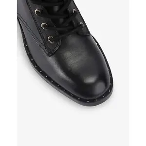 Carvela Studio Spike Leather Ankle Boots