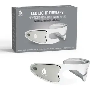 PURSONIC Led Light Therapy Advanced Restoration Eye Maskanti-aging, Collagen-boosting - White