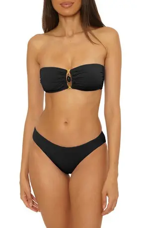 BECCA® By Rebecca Virtue Rock Solid Bandeau Bikini Top
