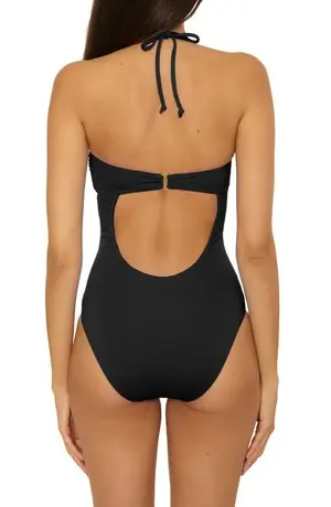 BECCA By Rebecca Virtue Rock Solid Bandeau One-piece Swimsuit