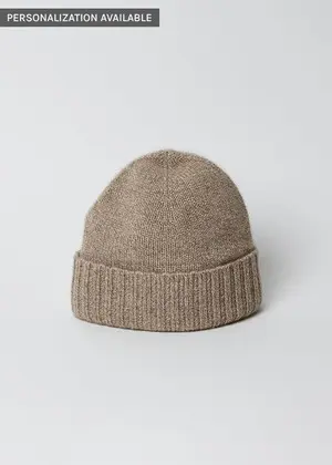 Hat Attack Cashmere Slouch Beanie - Taupe