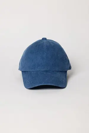 Hat Attack Cord Cap - Denim