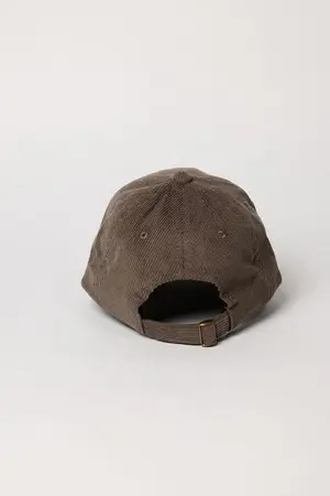 Hat Attack Cord Cap - Taupe