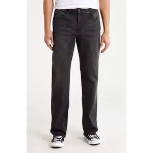 7 For All Mankind Austyn Relaxed Straight Leg Jeans - Onyx