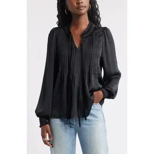Treasure & Bond Notch Neck Blouses