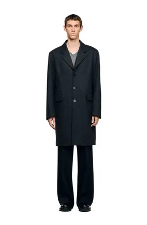 Sandro Overcoat Coats For Men