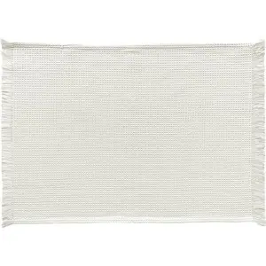 C&F HOME Waffle Weave Placemats - Off-white