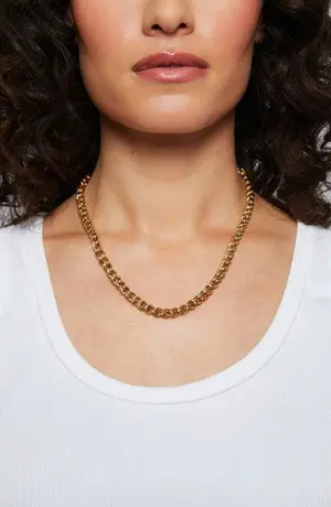 MIRANDA FRYE Adriana Chain Necklace - Gold