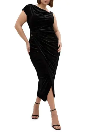 City Chic Asymmetrical Cocktail Dresses