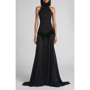 Silk Halter Gowns