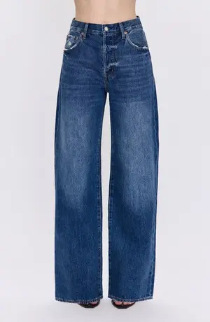 PISTOLA Tate High-rise Wide-leg Jeans