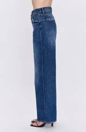 PISTOLA Tate High-rise Wide-leg Jeans