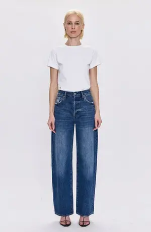 PISTOLA Tate High-rise Wide-leg Jeans