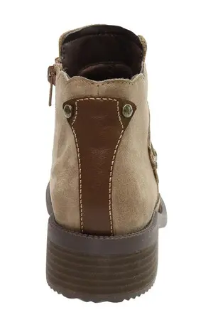 DAVID TATE Spike Stud Bootie - Brown