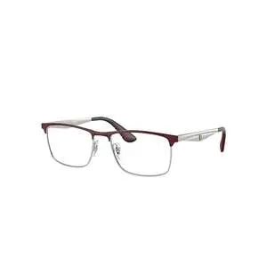 Ray-ban Rectangle Eyeglasses - Silver