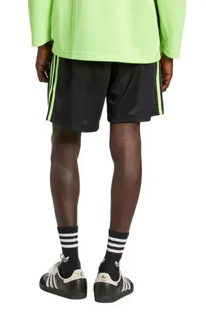 Adidas Adicolor Recycled Polyester Jacquard Shorts - Black/sigg