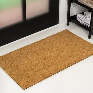 JONATHAN Y Peater Classic Casual Commerical Natural Coir Mat Indoor/outdoor - Light Brown