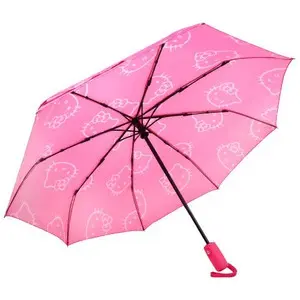 SANRIO HELLO KITTY Allover Head Print Umbrella