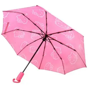 SANRIO HELLO KITTY Allover Head Print Umbrella