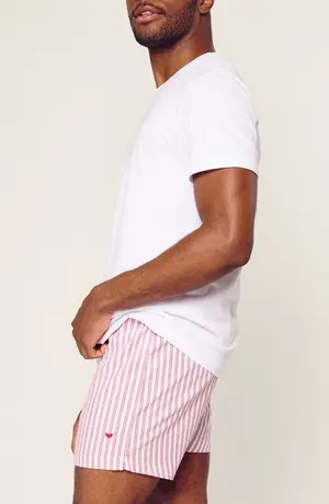 PETITE PLUME Holiday Assorted 3-pack Cotton Twill Boxers