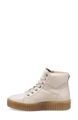 Miz Mooz Saphire Platform Sneakers - Cream