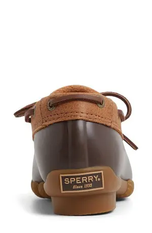 Sperry Saltwater Waterproof Rain Shoe - Medium Brown