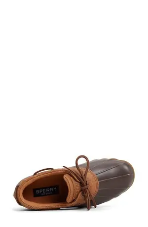 Sperry Saltwater Waterproof Rain Shoe - Medium Brown