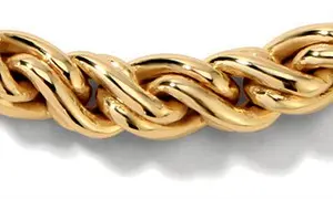 MIRANDA FRYE Adriana Rope Chain Bracelet - Gold