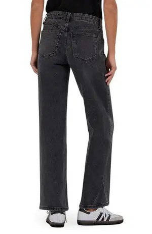 Kut From The Kloth Selena Low Rise Straight Leg Jeans