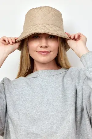 Hat Attack Quilted Bucket Hat