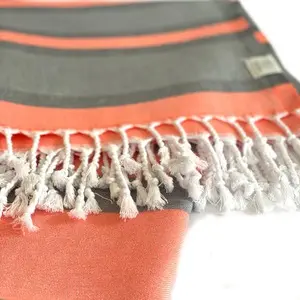 ECO HILANA Samara Gray Turkish Towel