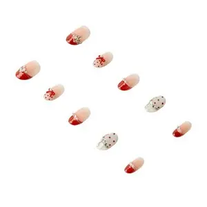 3H NAILS Cherry Kiss Luxury Handmade Press On Nails