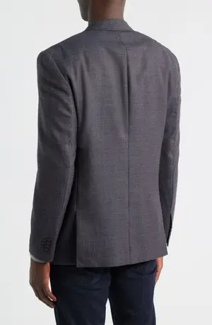 Johnston & Murphy Microcheck Wool Sport Coat