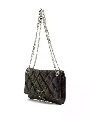 Zadig&Voltaire Rock Ii Quilted-effect Bag - Brown
