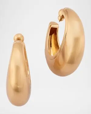 Cult Gaia Mona Hoop Earrings - Gold