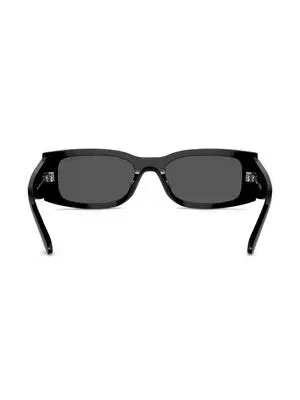 VOGUE EYEWEAR Logo-print Rectangle-frame Sunglasses