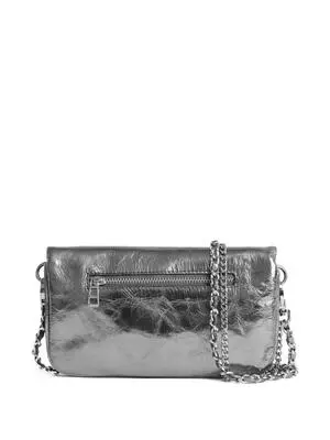 Zadig&Voltaire Rock Nano Metal-chain Shoulder Bag - Silver