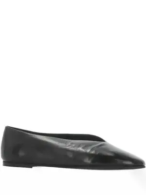 POEVE Leather Ballet Flats