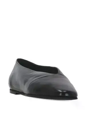POEVE Leather Ballet Flats