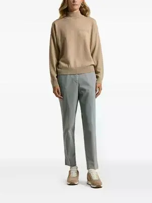Peserico High-neck Sweater With Pocket