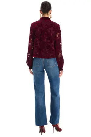 Allison Phoebe Velvet Shirt