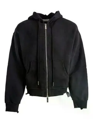 MATIÈRES FÉCALES Zip-up Hooded Jacket