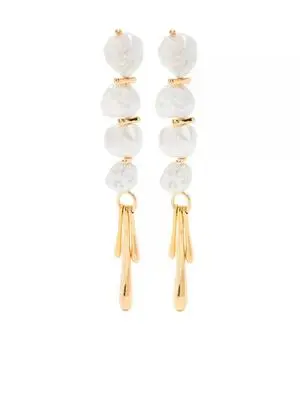 MISSOMA Keshi Pearl Dangle Earrings - Gold