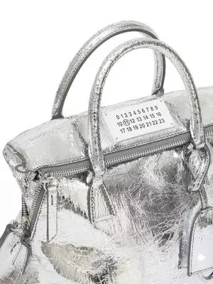 MAISON MARGIELA 5ac Tote Bag - Silver