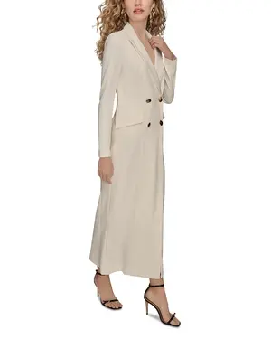 Donna Karan New York Crepe Coat Dress - Pristine