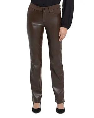 Women's Faux Leather Jeans