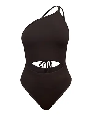 Significant Other Nitara Maillot One Piece Swimsuit - Espresso